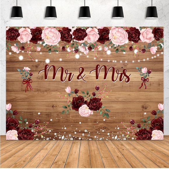 Party Supplies | 7x5 Backdrop For Wedding Or Shower | Poshmark